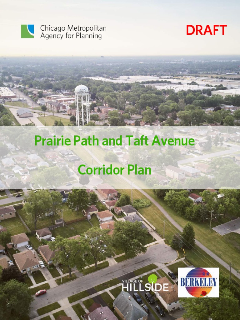 Taft Ave Prairie Path Draft Compressed | PDF | Trail | Sidewalk