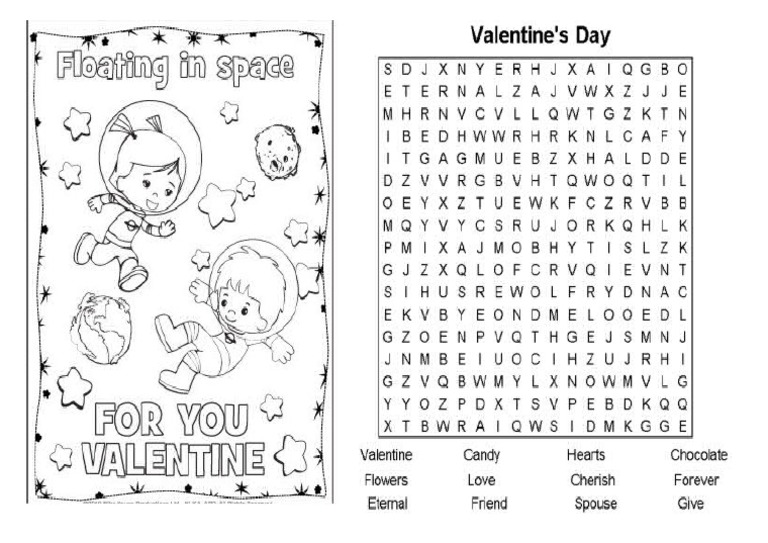 Atividades Inglês Valentines Day | PDF