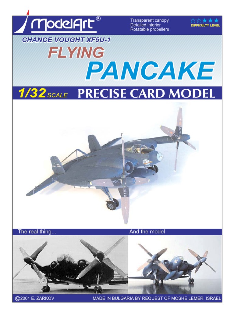 Chance Vought XF5U-1 Flying Pancake History | PDF | Transport ...