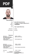 EU Format CV-BG1 | PDF