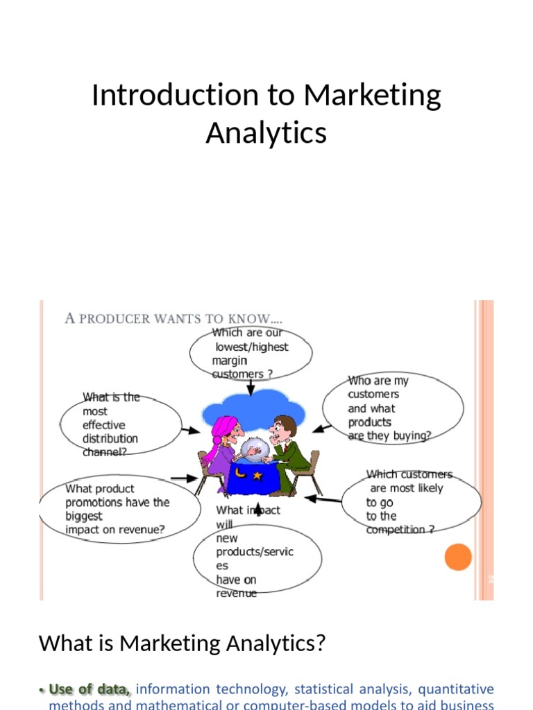 Introduction To Marketing Analytics | PDF | Analytics | Strategic ...