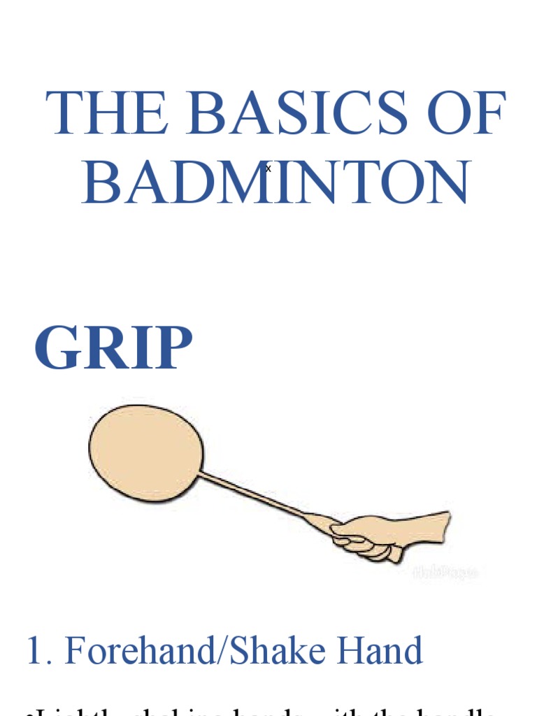 The Basics of Badminton | PDF | Sports | Racquet Sports