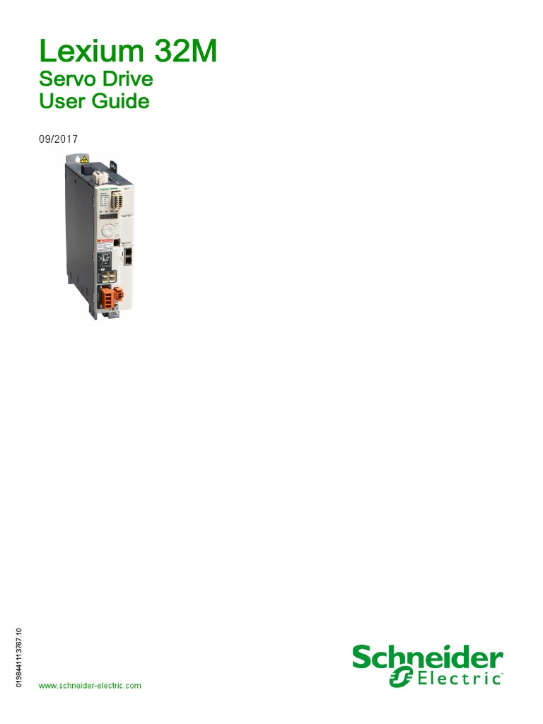 Lexium 32M - Guia de Usuário | PDF | Safety | Reliability Engineering