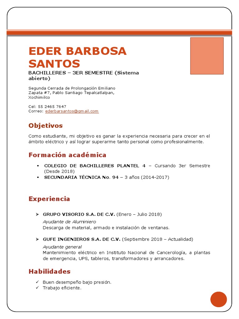 CV - Eder | PDF