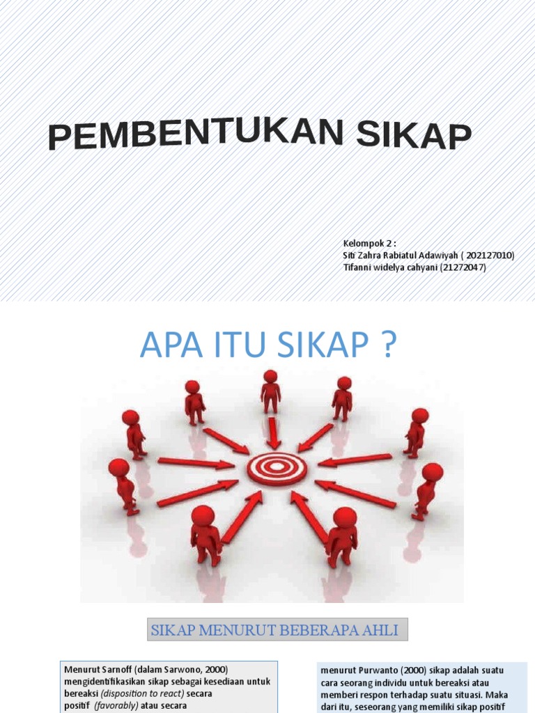 Definisi dan Struktur Sikap Manusia | PDF | Sains & Matematika