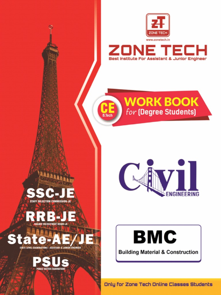 BMC Work Book | Download Free PDF | Cement | Wood