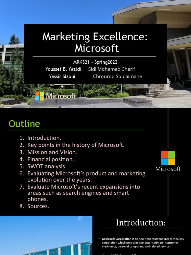 Microsoft Case Study | PDF | Microsoft | Microsoft Windows