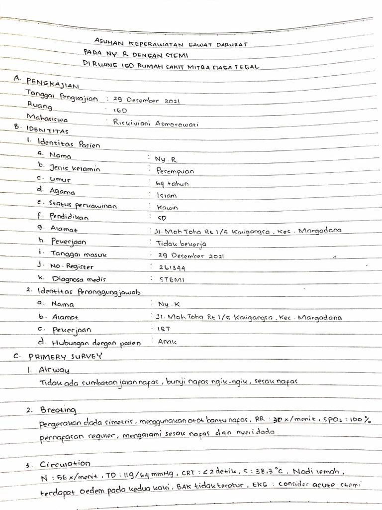 Askep IGD Stemi | PDF