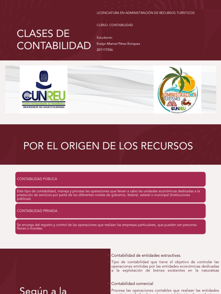 Clases de Contabilidad | PDF | Contabilidad | Business