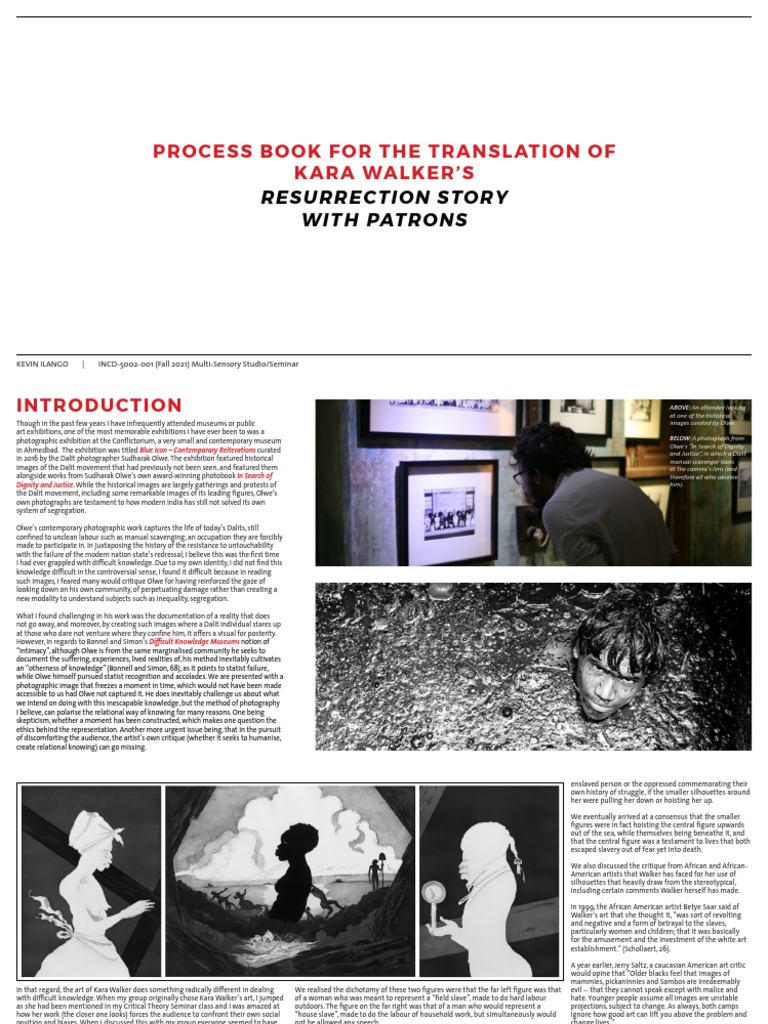 Process Book - INCD - Kevin Ilango - Multi Sensory Studio | PDF | Disability | Slavery