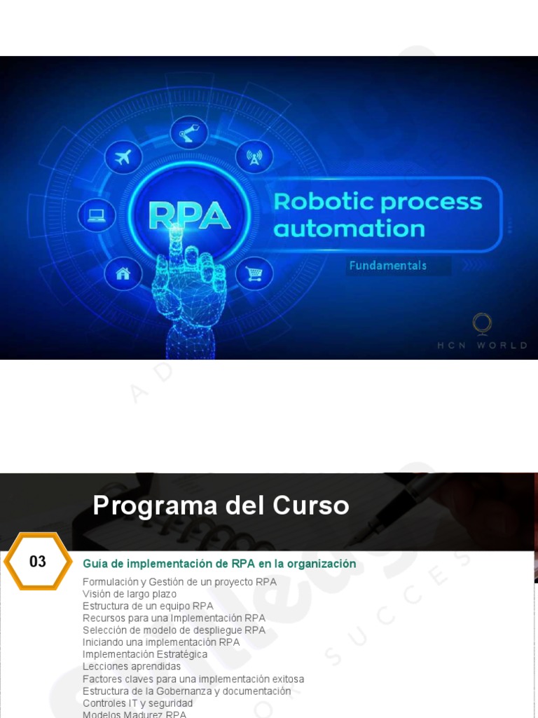 RPA Material Mod3 | PDF | Software | Automatización