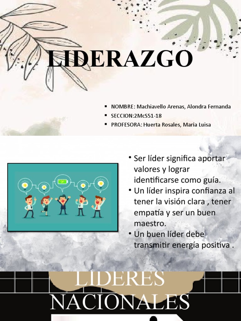 Liderazgo 1 | PDF