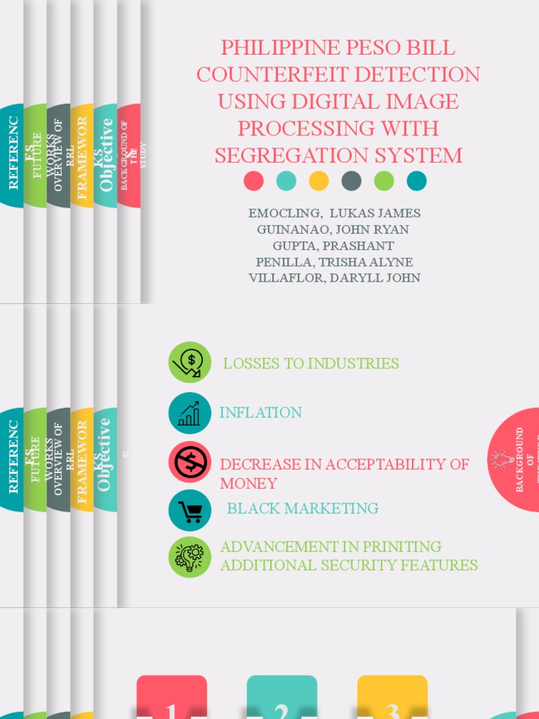 Philippine Peso Bill Counterfeit Detection Using Digital Image ...