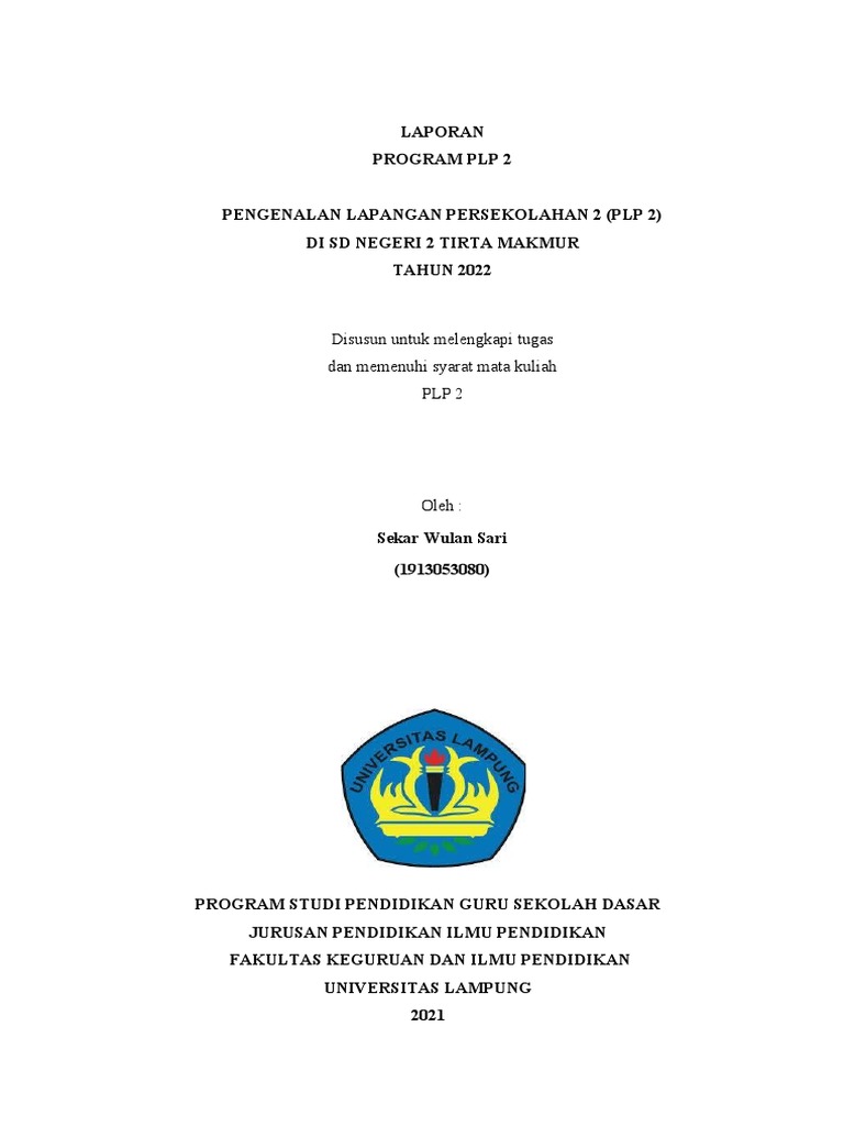 PLP 2 Sekar | PDF