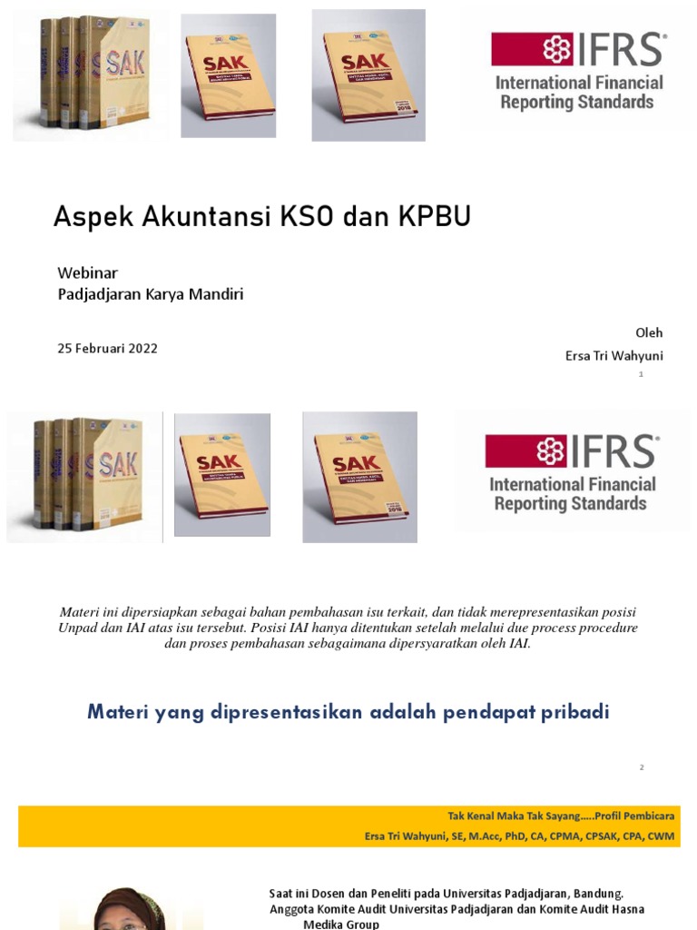 Akuntansi KSO KPBU by Ersa | PDF