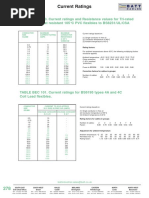 BS7671 Tables | PDF | Cable | Alternating Current