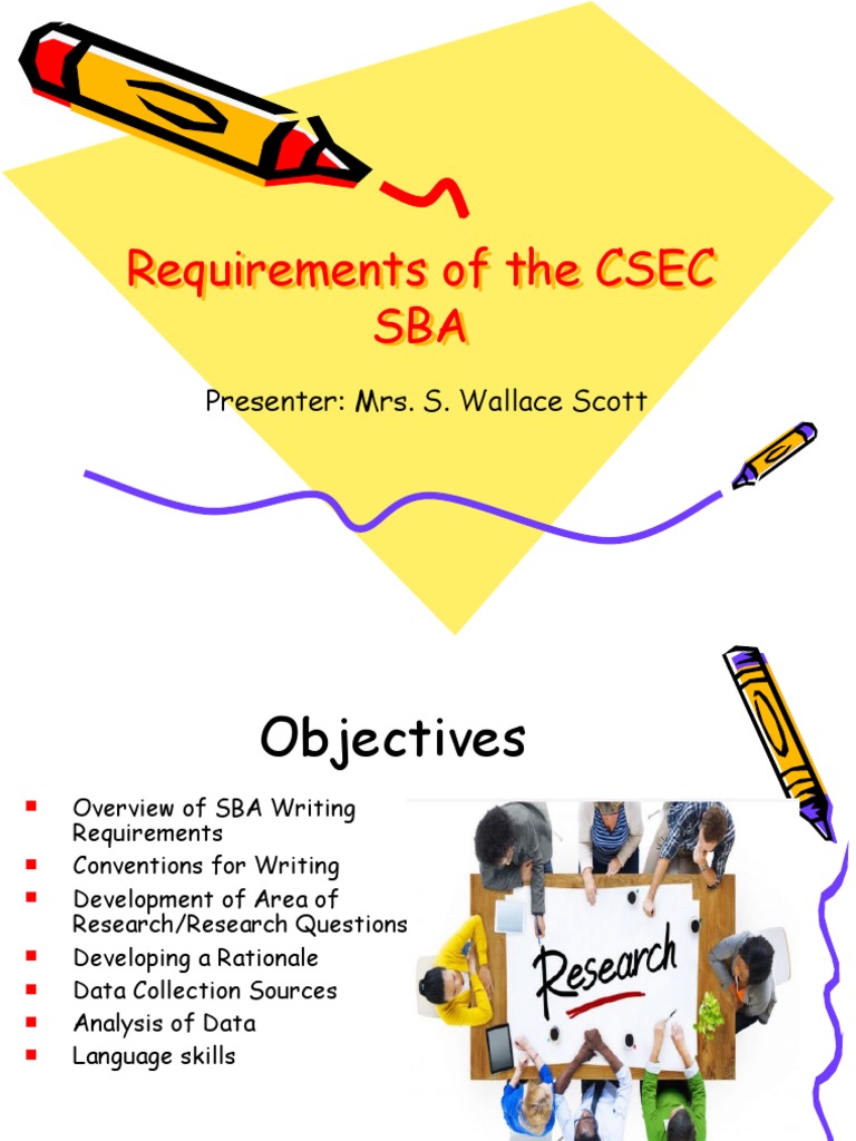 Requirements of The CSEC HISTORY SBA | PDF | Bibliography | Cognitive ...