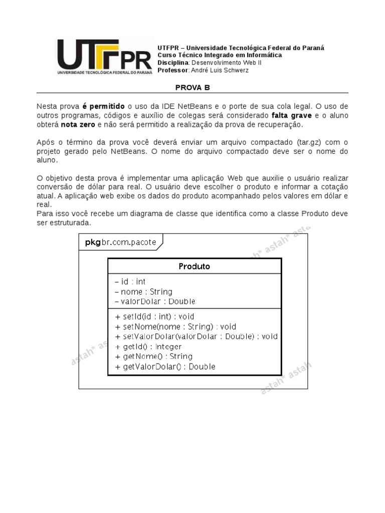 Prova B | PDF
