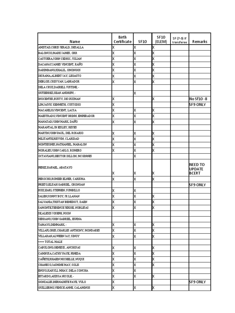 SF (7-9) If Transferee | PDF