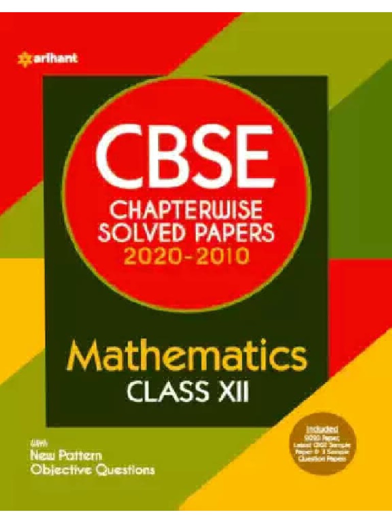 Arihant CBSE Chapterwise Differential Calculus | PDF