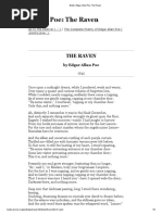 The Raven: Line-Numbered Poem Text | PDF | The Raven | Religious Belief ...