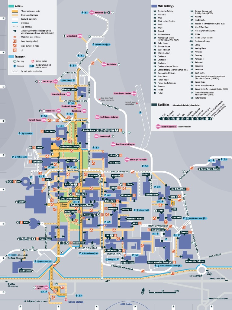 4781 UofS Campus Map A3 Sept20 Web | PDF