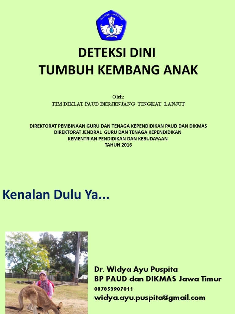 DDTK Paud | PDF