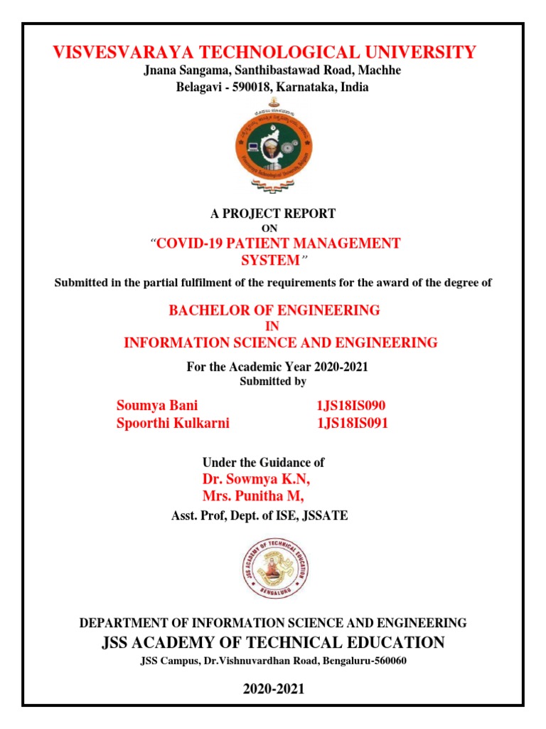 DBMS Miniproject Report Final | Download Free PDF | Databases | Html