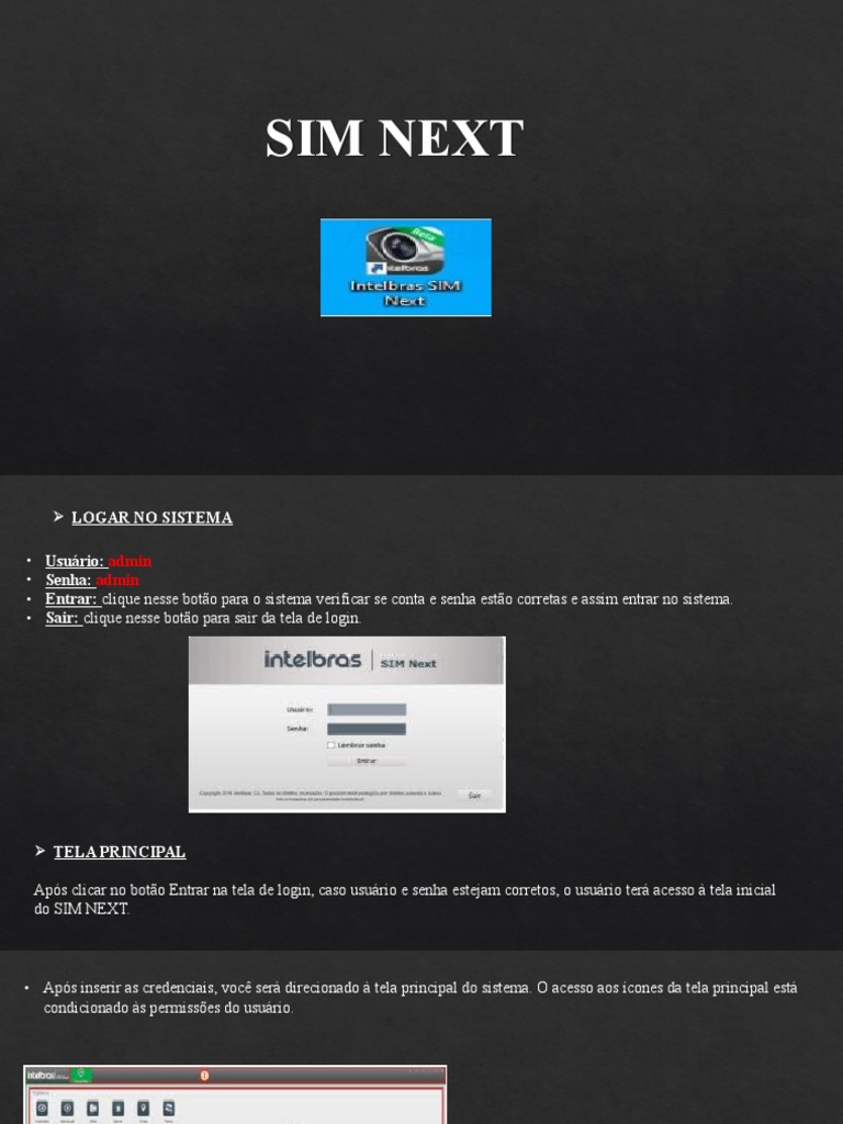 Manual Sim Next | PDF