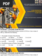 Hyd 3 | PDF | Buoyancy | Physical Quantities
