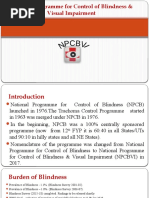 NPCBVI | PDF | Visual Impairment | Ophthalmology