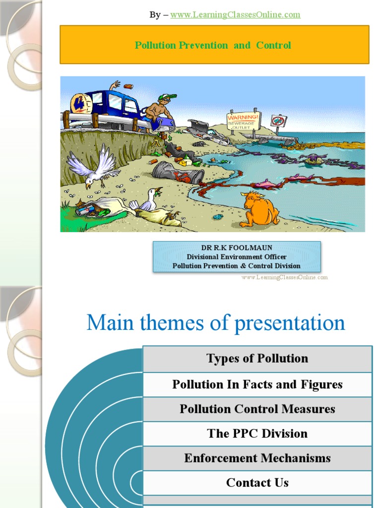 Pollution Prevention and Control Overview | PDF | Air Pollution | Water ...