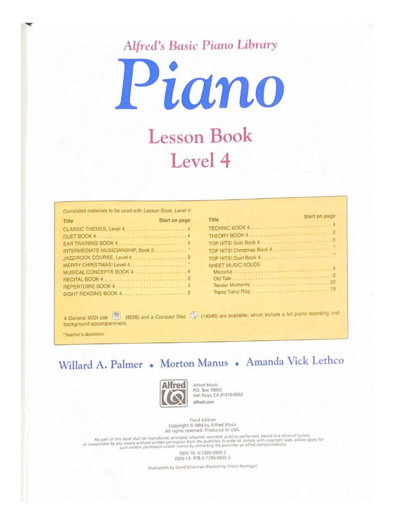Alfred's Basic Piano Library | PDF