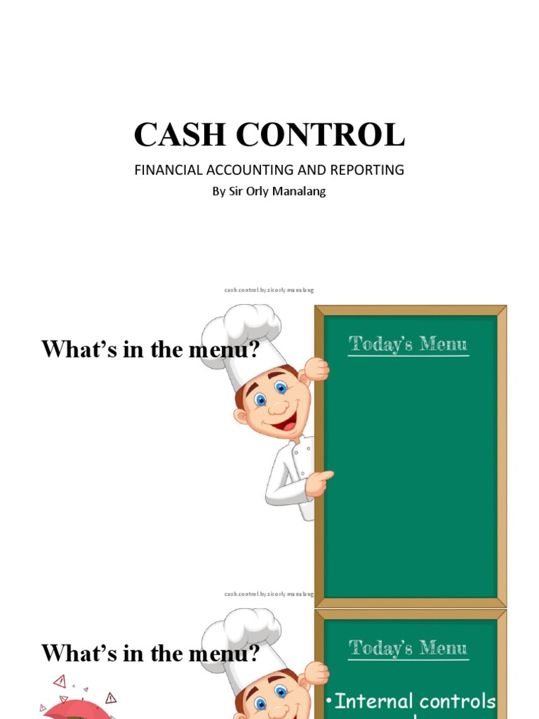 Cash Control: Financial Accounting and Reporting | PDF | Cheque | Internal Control