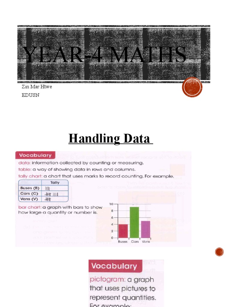 Year-4 Maths - Handling Data | PDF
