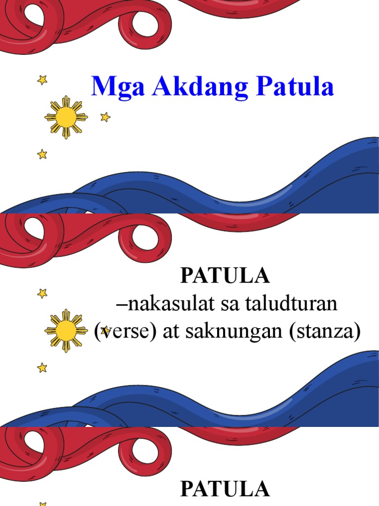 Panitikan: Tula | PDF