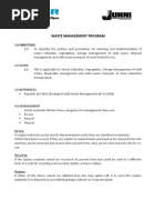 Waste MGT Training Module | PDF | Hazardous Waste | Waste Management