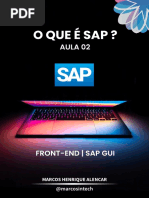 Conhecer A Tela Sap Easy Access Do Sistema | PDF | Transação em base de ...