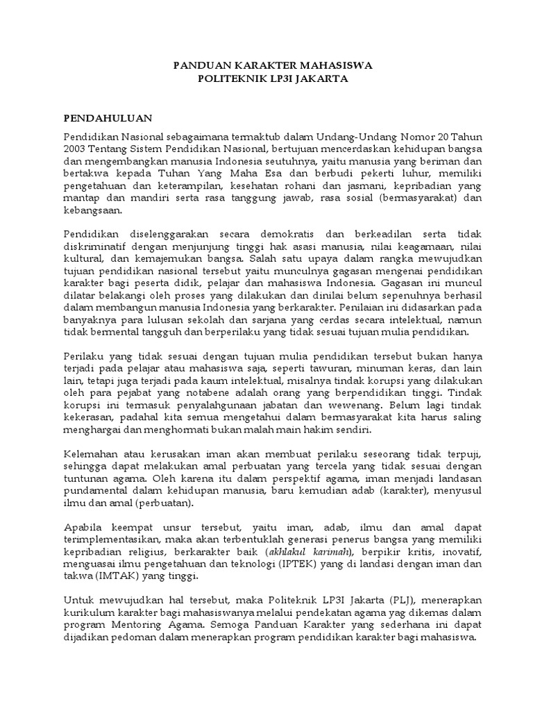 Pedoman Mentoring Agama 2021 | PDF