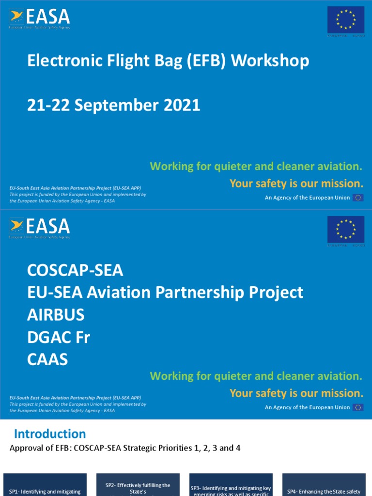 01 EFB Welcome and Intro | PDF | Aviation