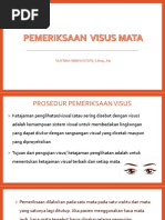 Pemeriksaan Visus Jauh Dan Dekat - Dr. Neneng | PDF