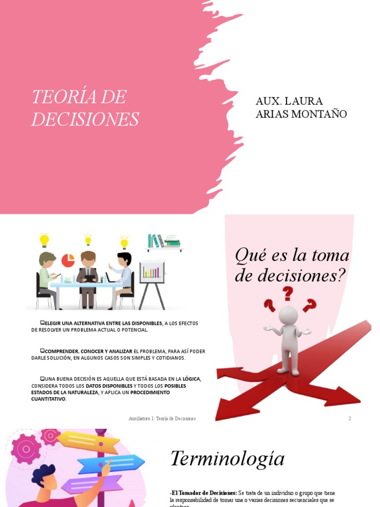 Teoría de Decisiones | PDF | Método científico | Probabilidad