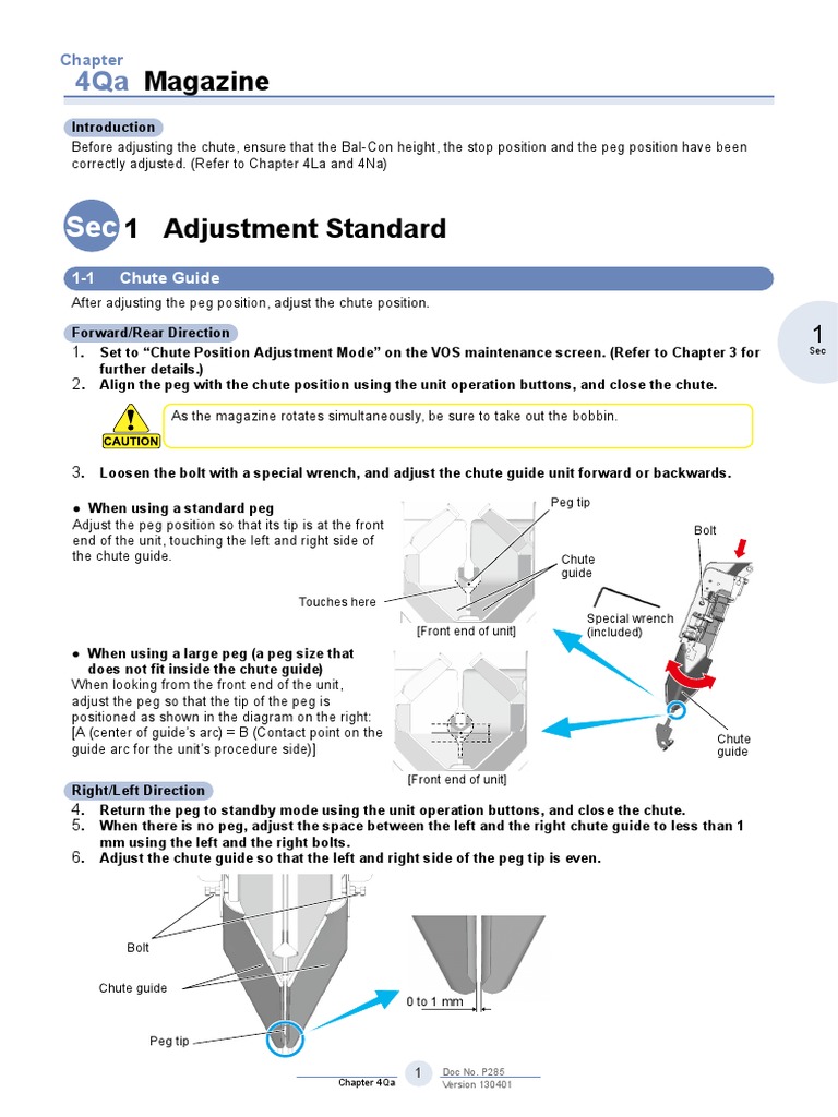 Magazine: 1-1 Chute Guide | PDF | Equipment | Manufactured Goods