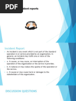 Main Sample Employee Incident Report Letter | PDF