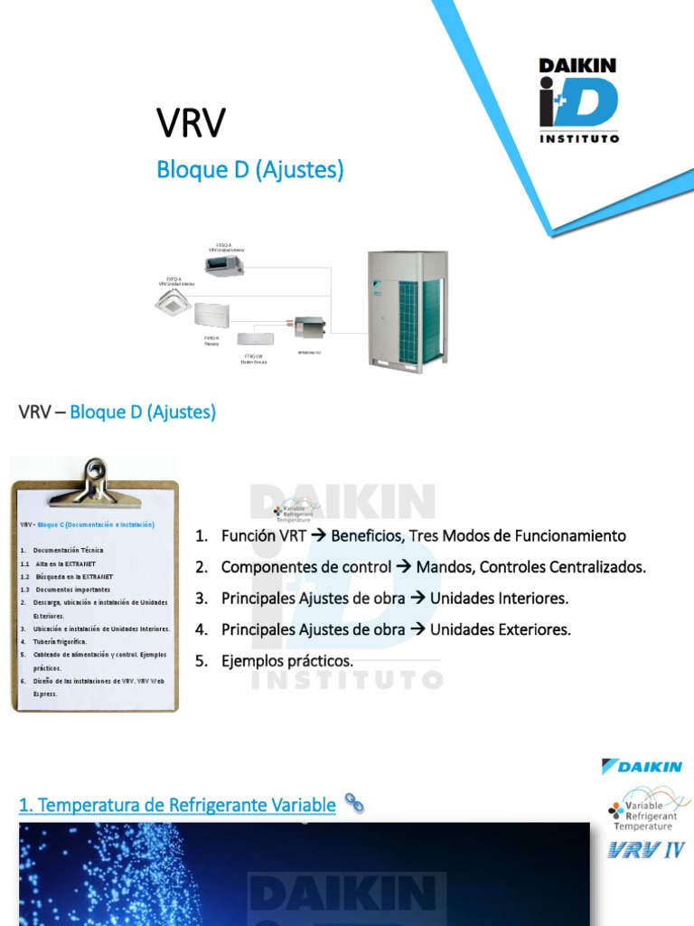 VRV ONLINE - Bloque D - FV5b - FP | PDF | Uso eficiente de energía ...