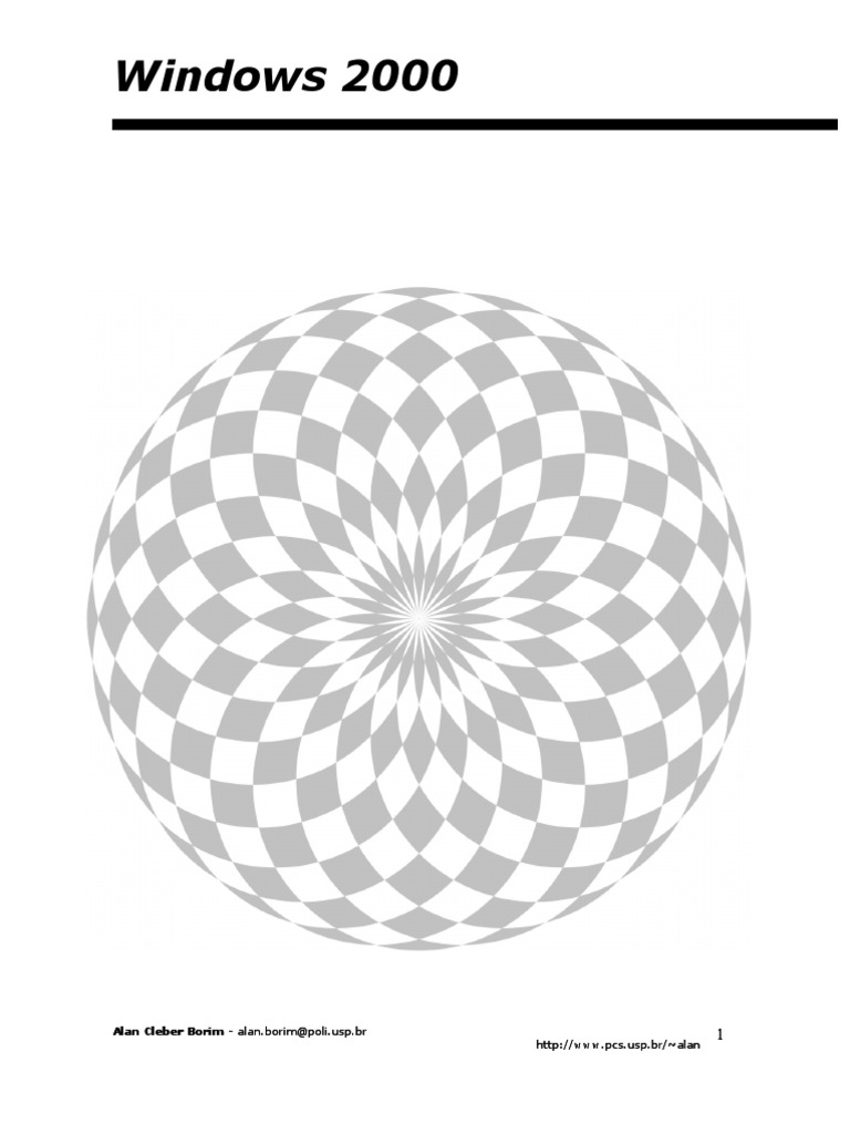 Apostila de Windows 2000 | PDF | Windows 2000 | Microsoft Windows