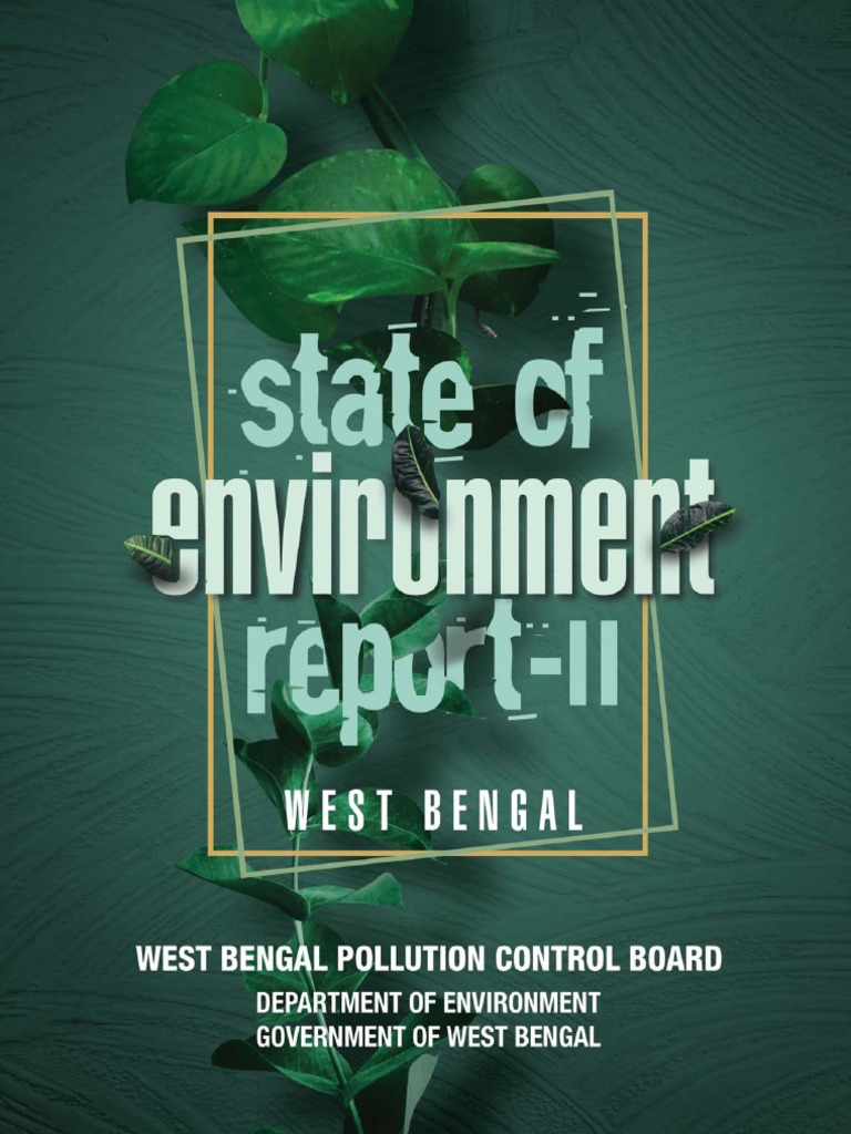 WB State Environment Report VOL - 2 | PDF | Wetland | Pond