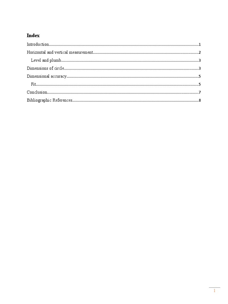Horizontal and Vertical Measurements Explained | PDF | Circle ...