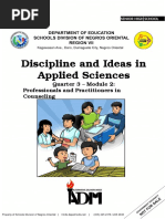 Disciplines and Ideas in Applied Social Sciences: Quarter 1 - Module 1 ...