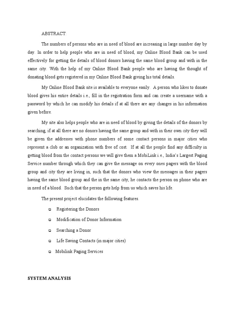 Bllod Bank Pdf World Wide Web Internet Web